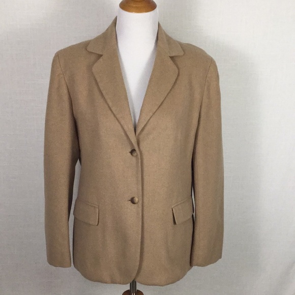 Rena Rowan | Jackets & Coats | Vintage Rena Rowan Camel Hair Blazer ...